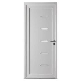 Porte d'entrée tierce PVC modèle PV25 avec pose - Le RoidelaFenetre