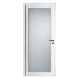 Porte d'entrée PVC Vitrée modèle PV56 - CID
